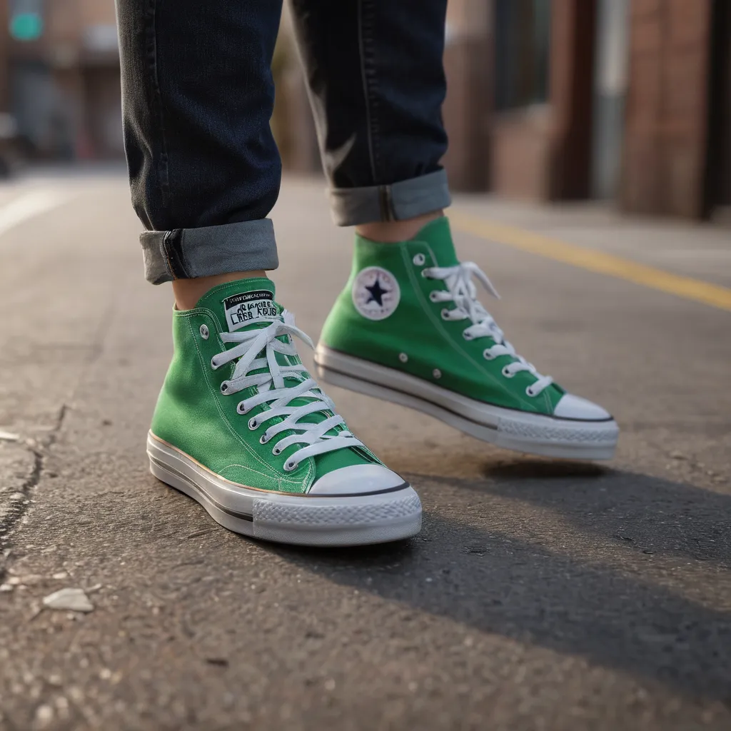 Exploring the Style and Influence of Green Converse Shoes