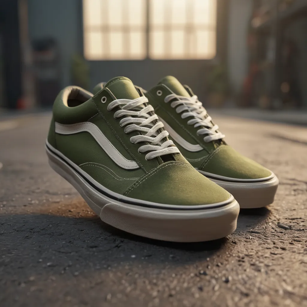 Exploring the Stylish Vans Old Skool Olive Green