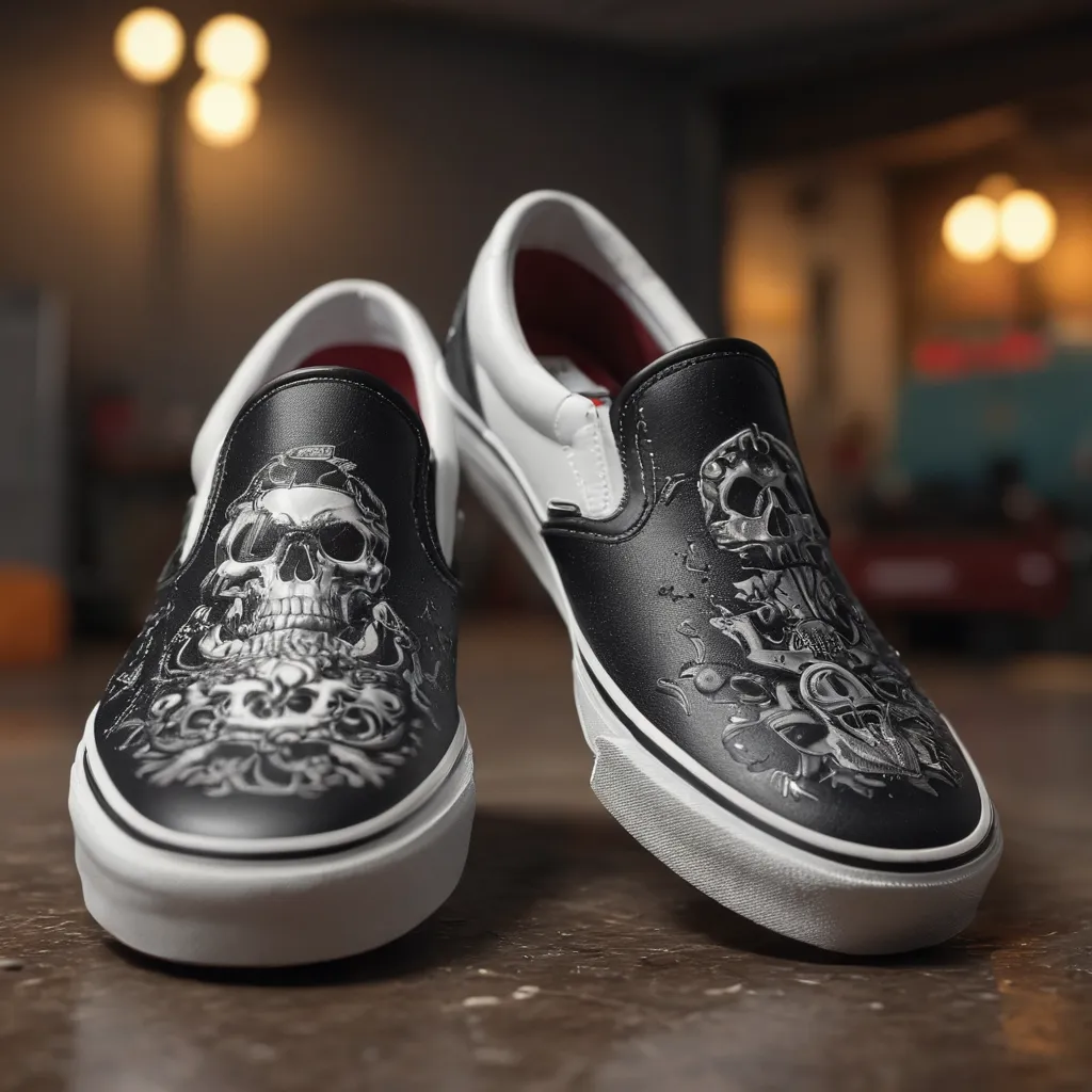Skull Slip On Vans