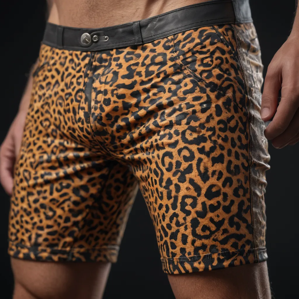 Men's Animal Print Shorts: A Bold Trend in Extreme Sports