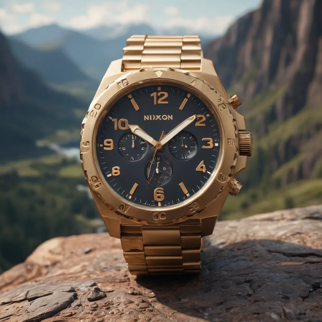 The Nixon Gold Watch: Style and Function in Extreme Sports